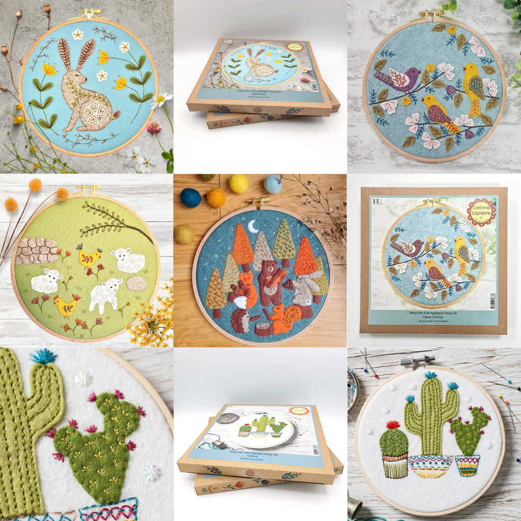 Corinne Lapierre | Applique Hoop Kits – baaadrabbitfa