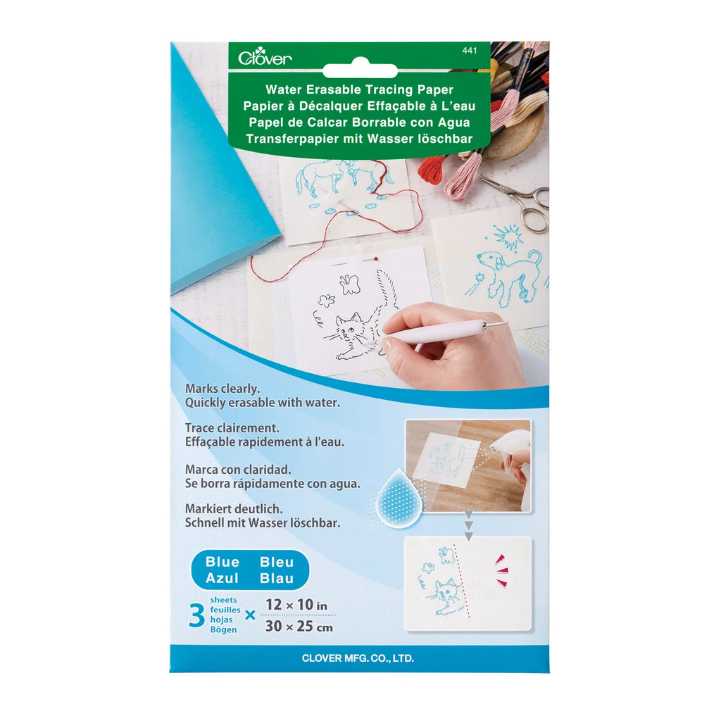 Clover | Water Erasable Tracing Paper – baaadrabbitfa