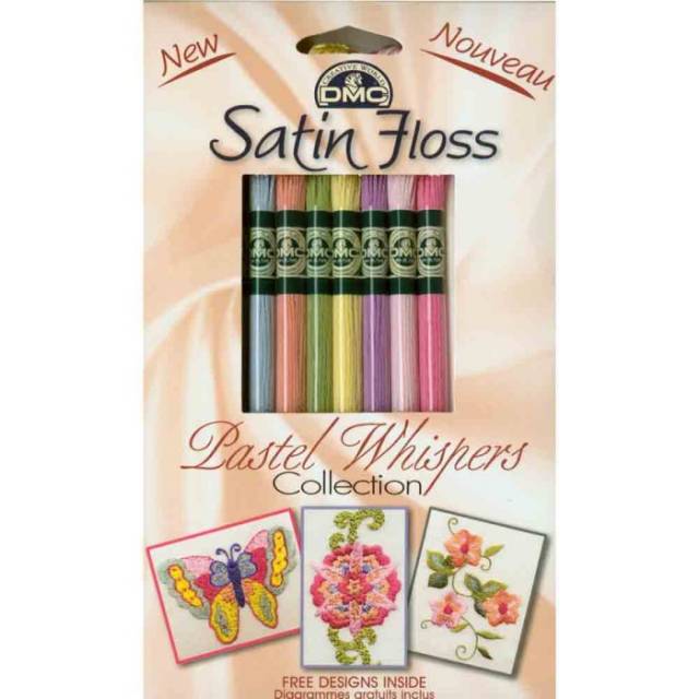 DMC Embroidery Thread | 8 pack Satin Floss | Pastel Whispers ...