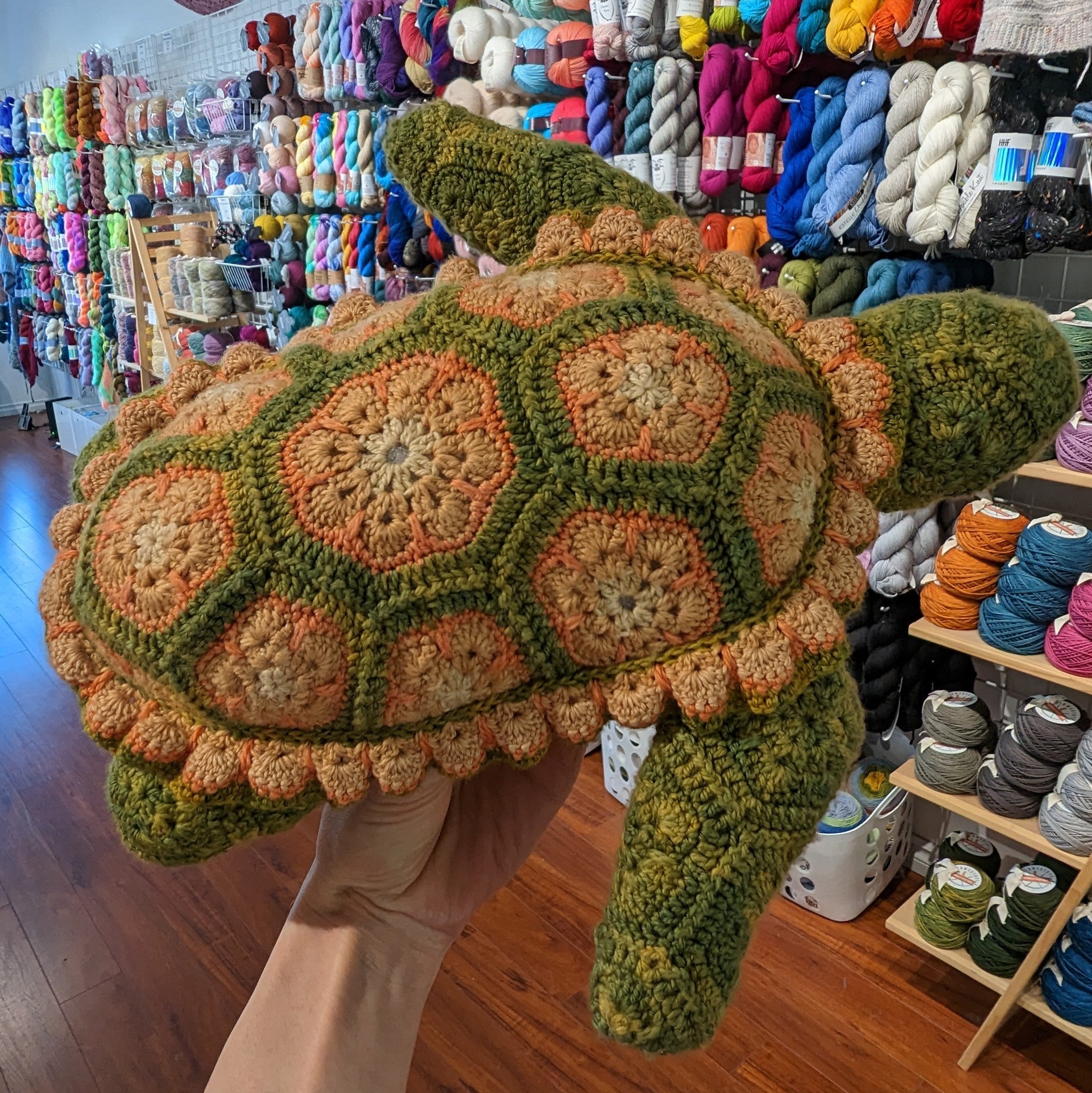 African Flower Turtle Crochet Pattern Free | Best Flower Site